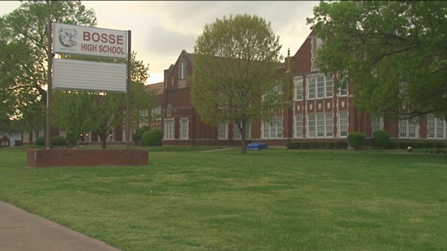 Crews working to finish pedestrian bridge near Bosse High School
