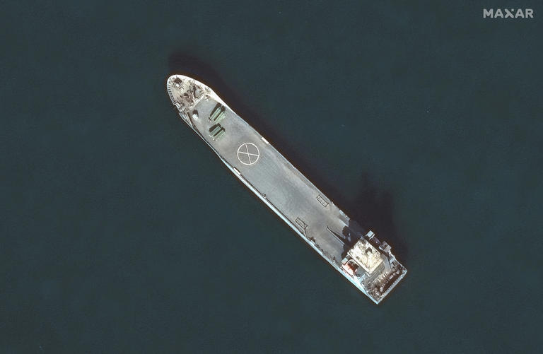 Satellite images show Iran's drone carriers are nowhere near the US as New Jersey faces a ...