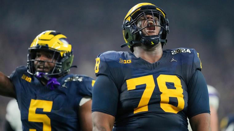 How big is Kenneth Grant? Meet the Michigan DT turning heads at NFL Combine