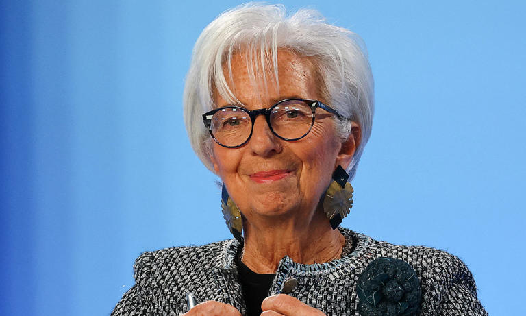 ECB boss Christine Lagarde cuts interest rates for the fourth time this ... ECB boss Christine Lagarde cuts interest rates for the fourth time this ...