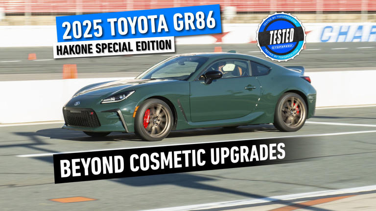 Toyota Nails It (This Time) with the Retuned 2025 GR86 Hakone Special ...