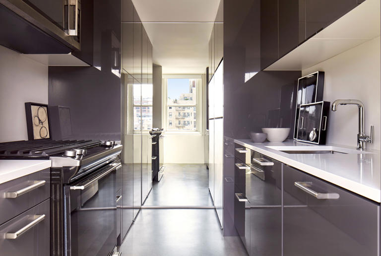 23 tiny but mighty galley kitchen ideas to maximize a tight footprint