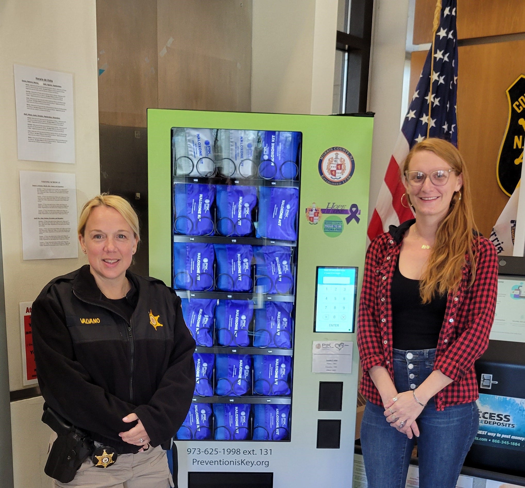 Life-saving overdose drug-vending machines deployed in Morris County