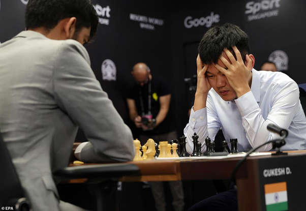 Youngest ever world chess champion crowned after 'historical blunder' Youngest ever world chess champion crowned after 'historical blunder'