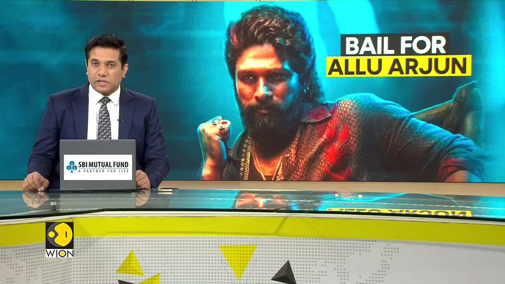 Allu Arjun Granted Interim Bail After Arrest Over Pushpa 2 Premiere ... Allu Arjun Granted Interim Bail After Arrest Over Pushpa 2 Premiere ...
