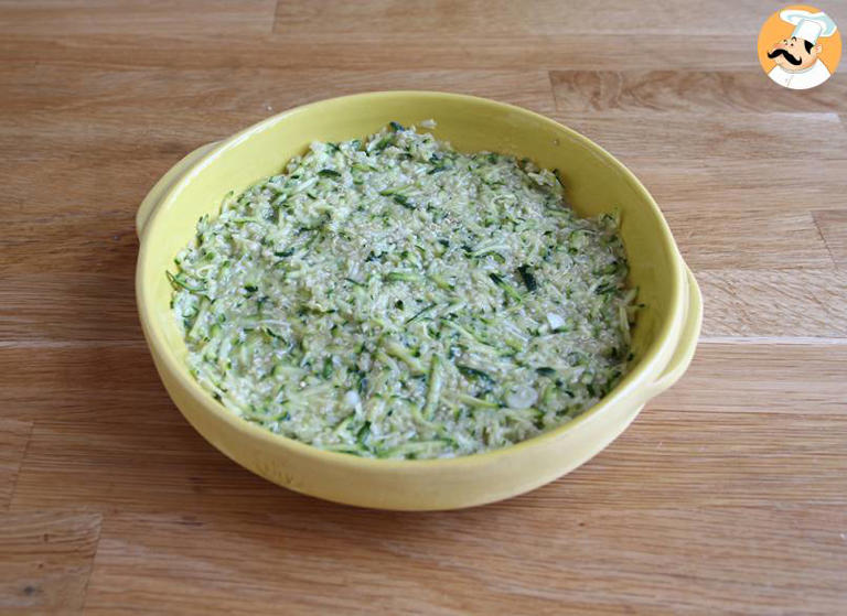 Omelett mit Zucchini und Quinoa