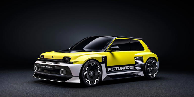 Renault 5 Turbo 3E Arrives as a 536-HP RWD Hot-Hatch Homage
