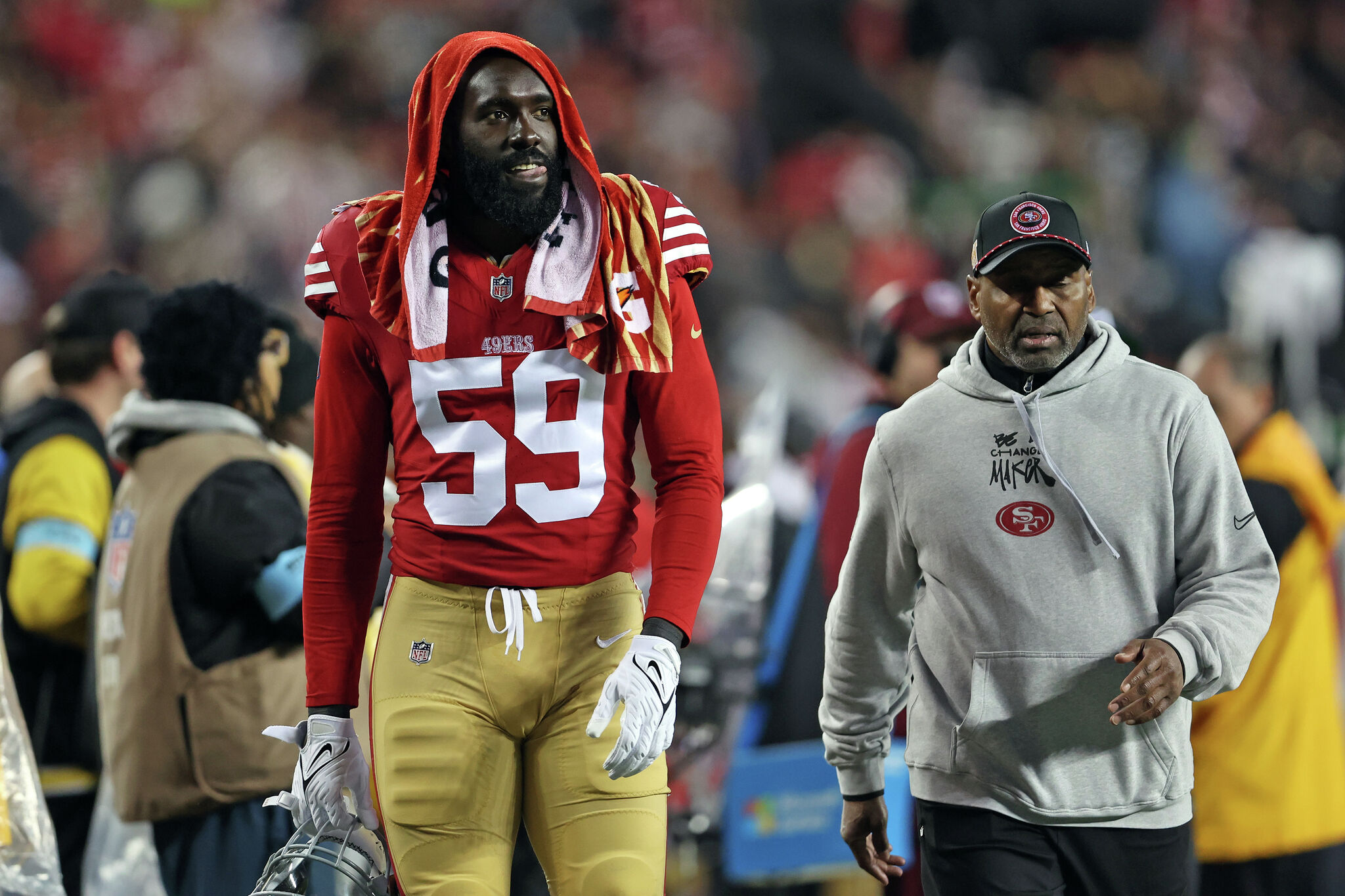 49ers player who quit mid-game finally addresses incident in expletive ...