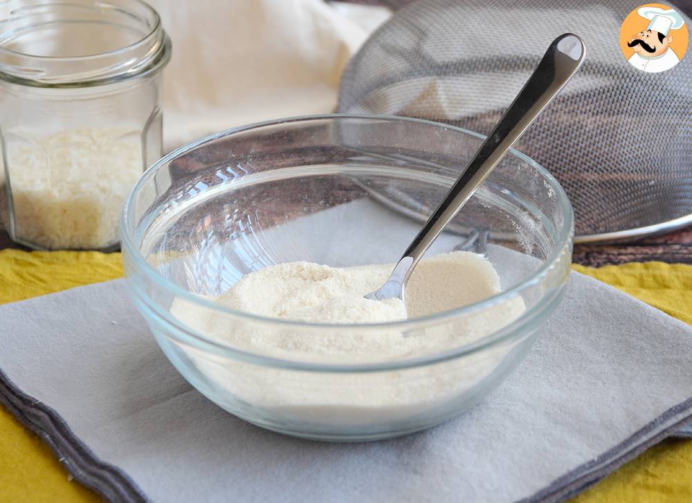 Selbstgemachtes reismehl (glutenfrei)