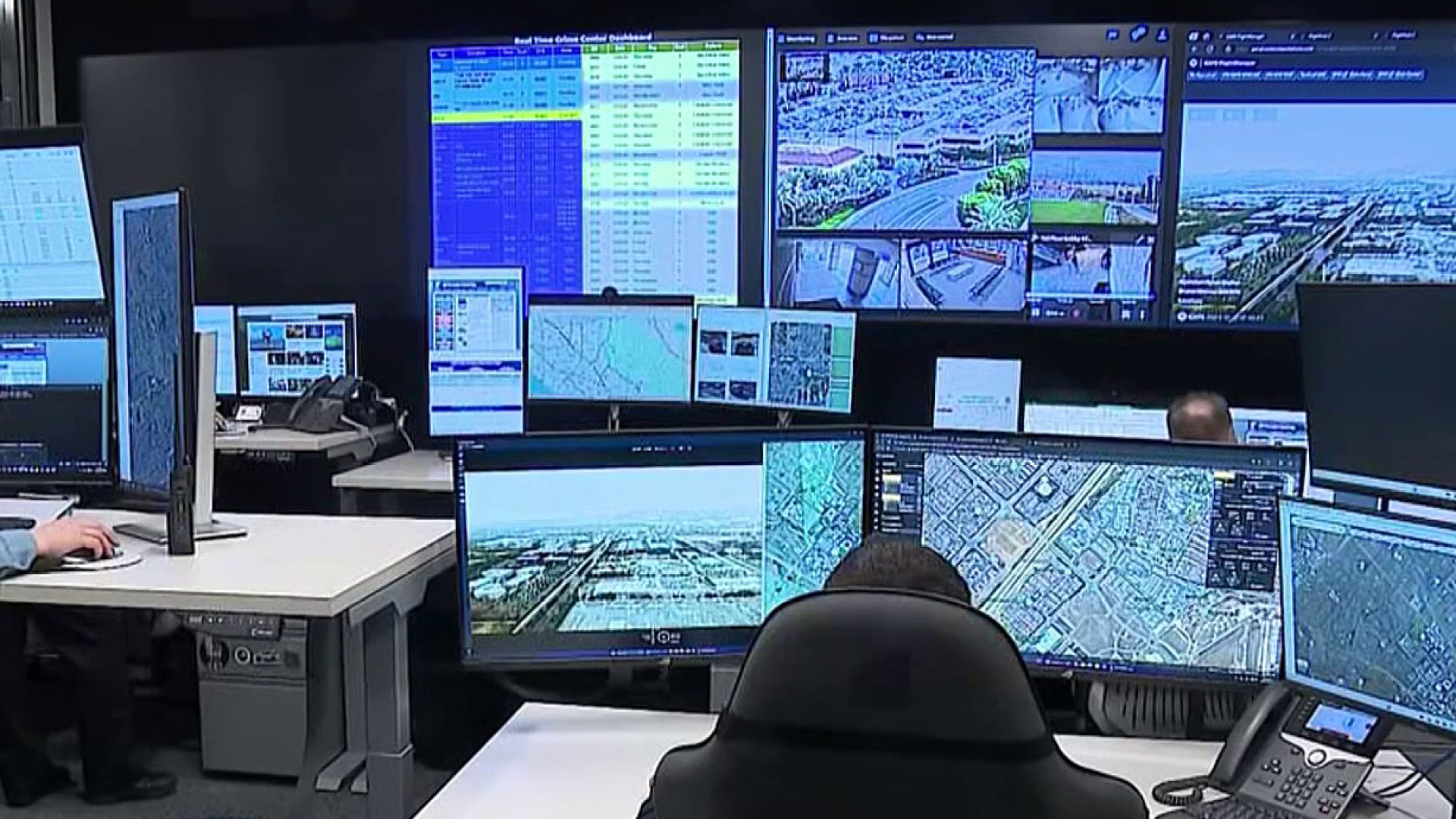 Irvine Police Department unveils new ‘Real-Time Crime Center' Irvine Police Department unveils new ‘Real-Time Crime Center'