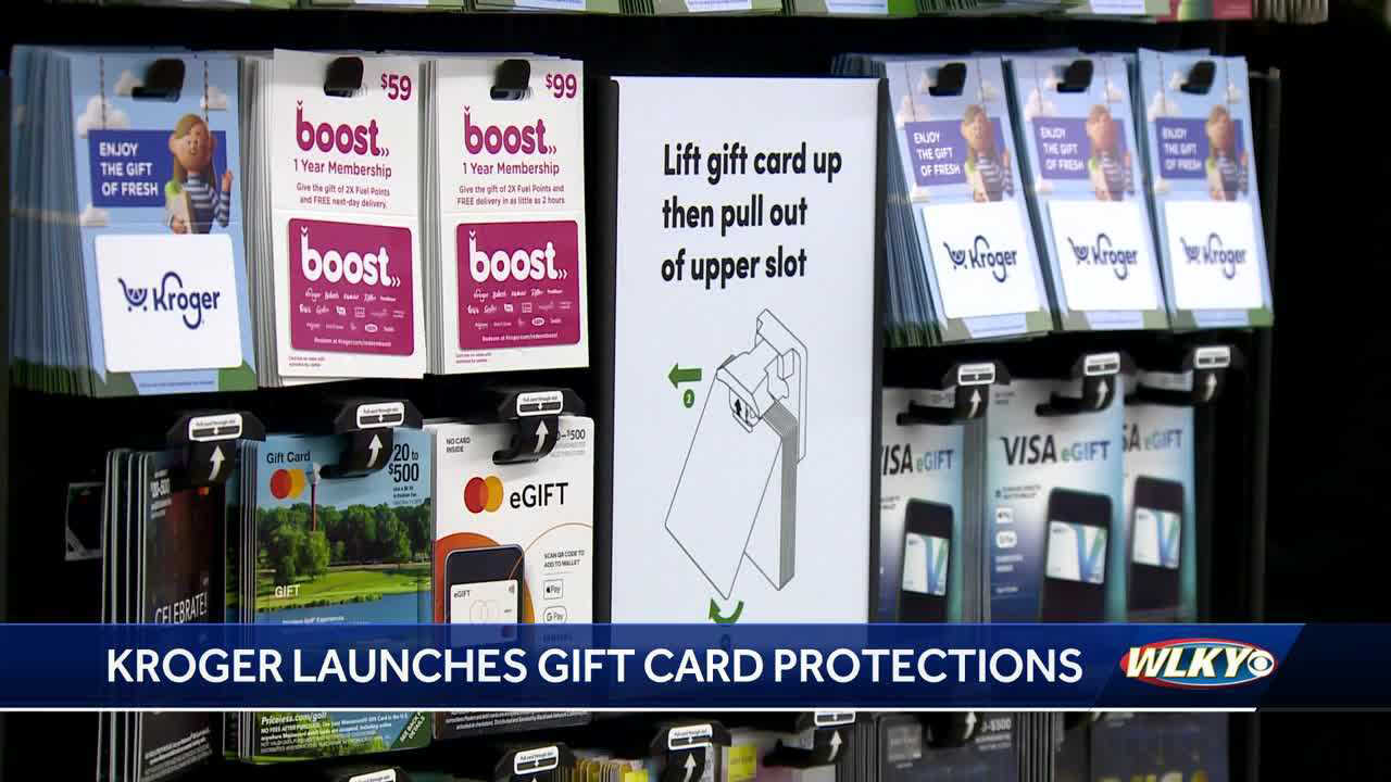 New security measures in place at Kroger to protect customers from gift ... New security measures in place at Kroger to protect customers from gift ...