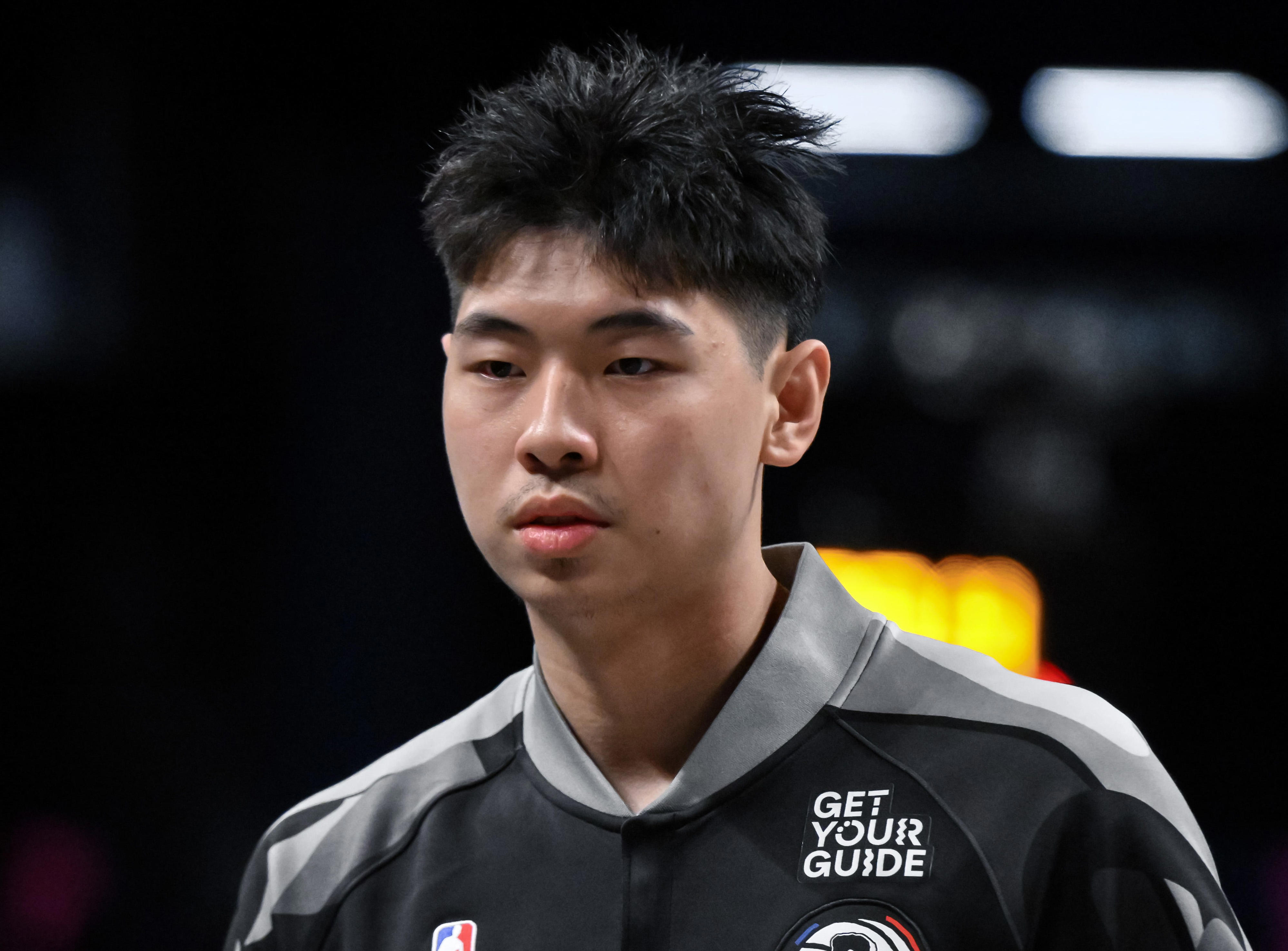 Brooklyn Nets jersey history No. 8 - Cui Yongxi (2024)