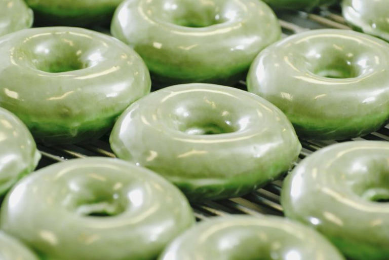 Krispy Kreme offering green doughnuts for limited time Krispy Kreme offering green doughnuts for limited time