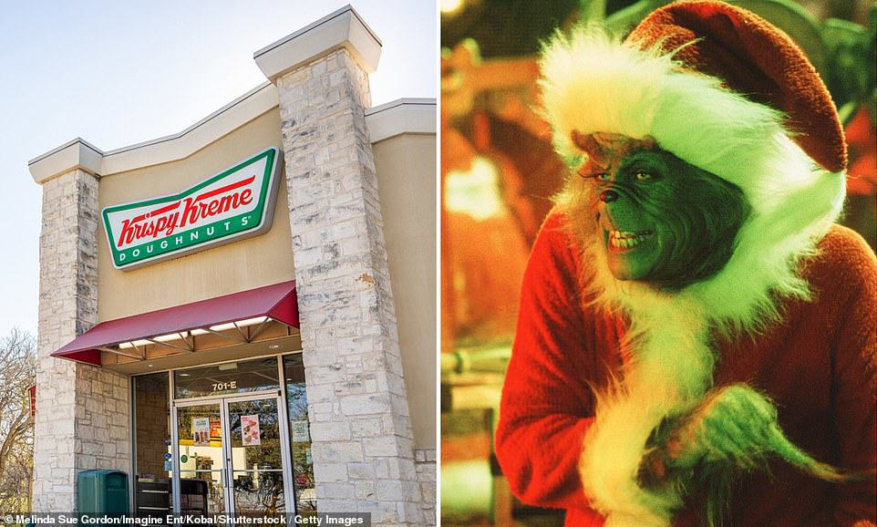 Krispy Kreme is offering limited-edition Grinch Green donuts Krispy Kreme is offering limited-edition Grinch Green donuts