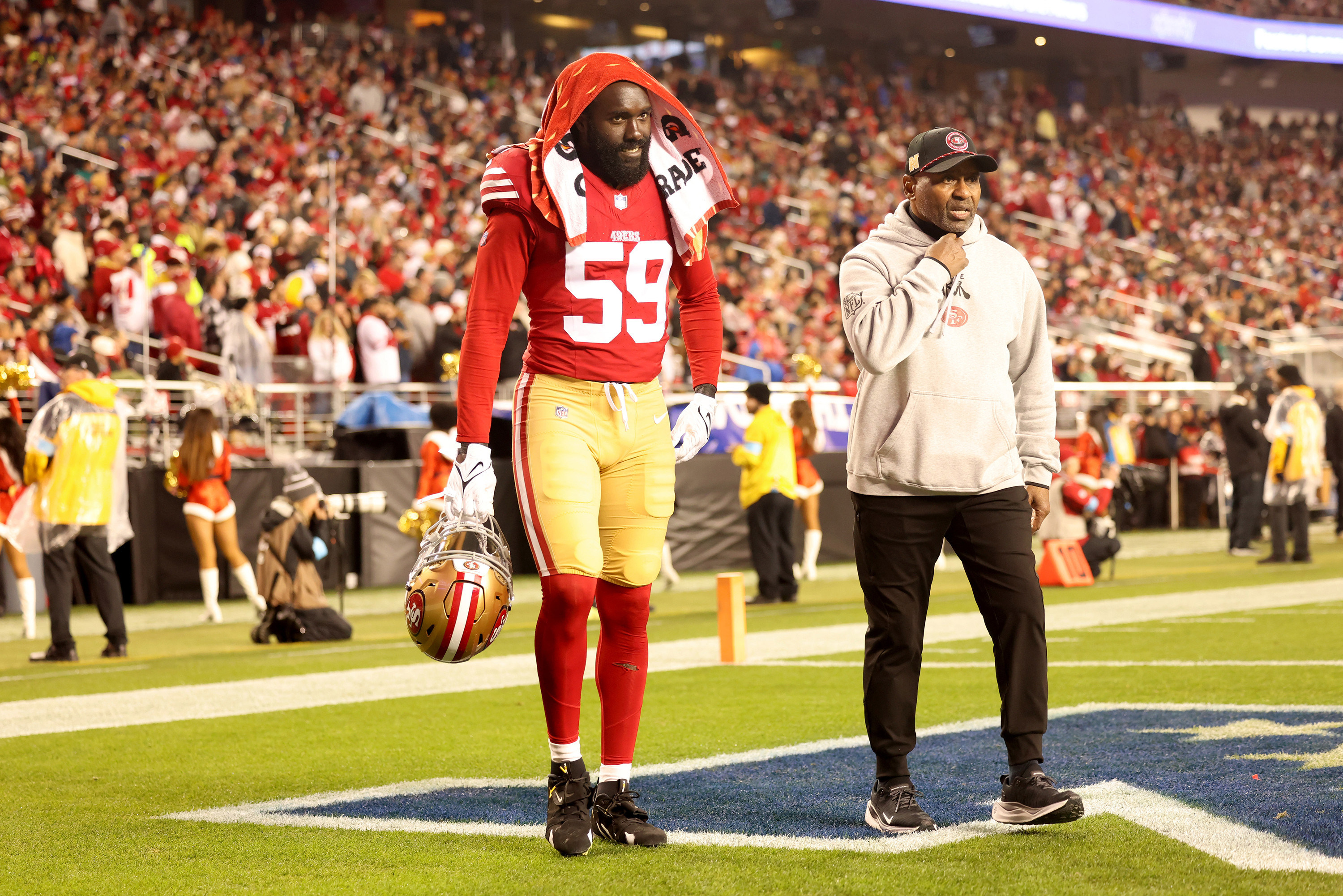 49ers to sever ties with De’Vondre Campbell after Thursday night walkout 49ers to sever ties with De’Vondre Campbell after Thursday night walkout