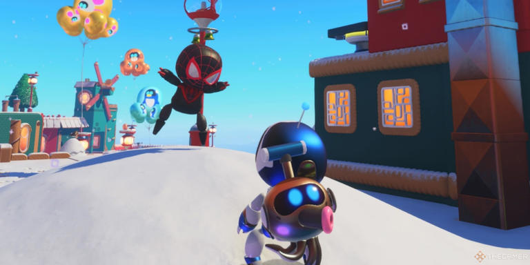 Astro Bot Winter Wonder Update Includes Spider-Man Bots Astro Bot Winter Wonder Update Includes Spider-Man Bots