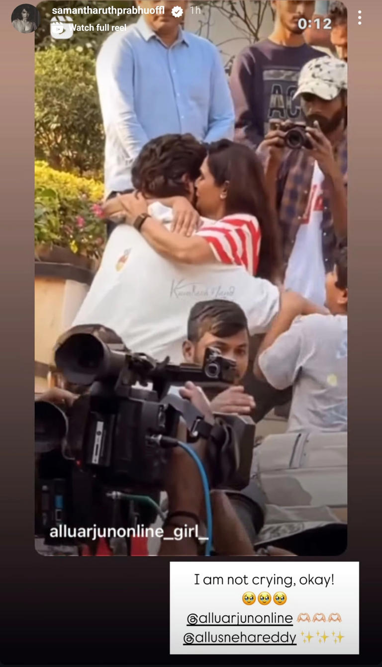Samantha Ruth Prabhu is ‘not crying’ watching Allu Arjun's emotional ... Samantha Ruth Prabhu is ‘not crying’ watching Allu Arjun's emotional ...