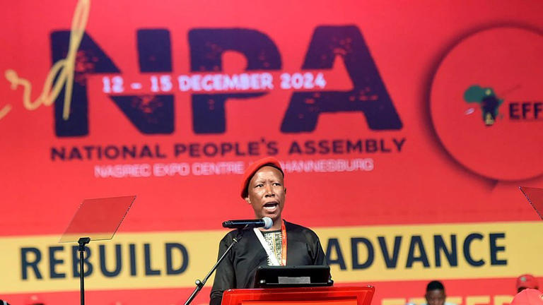 Malema vows to hold Ramaphosa accountable as EFF prepares for election Malema vows to hold Ramaphosa accountable as EFF prepares for election