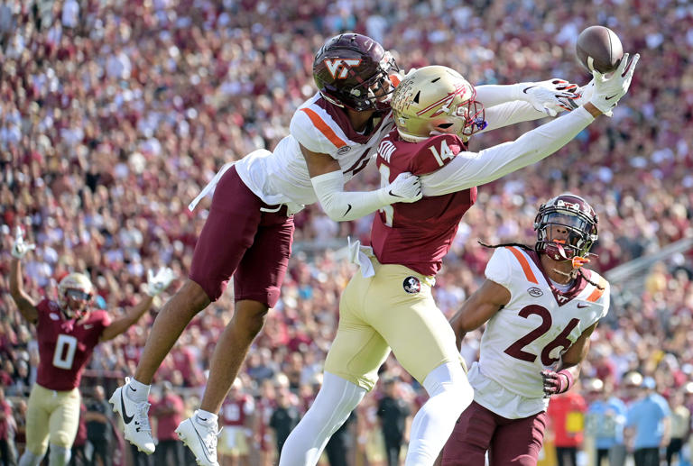 What's the series history between FSU and Virginia Tech in football?