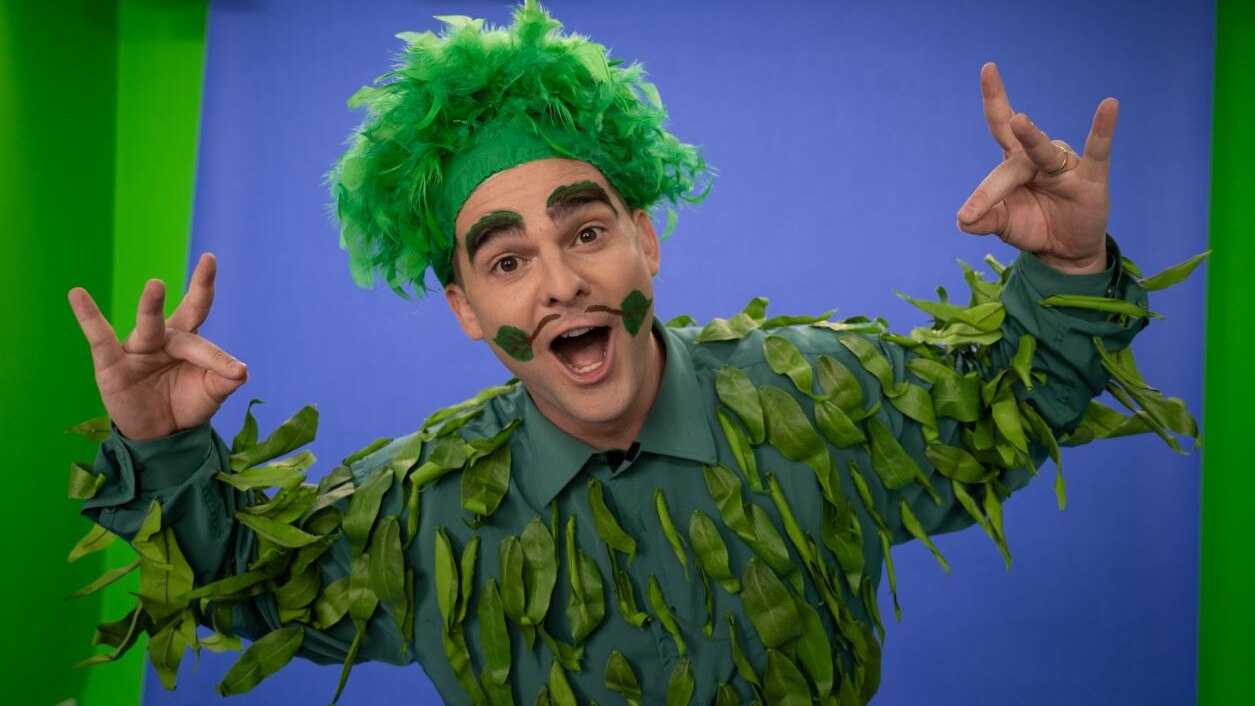 Dominic Field, aka The Wiggles' Tree of Wisdom, shares how he finds ...