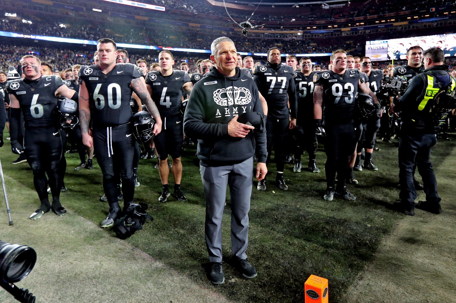 Uncharacteristic Army performance leads to upset win by rival Navy in ...