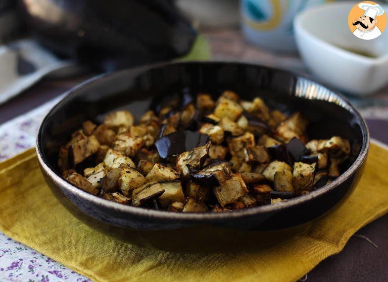 Auberginen in der Heißluftfritteuse: Die leichte Beilage im ...