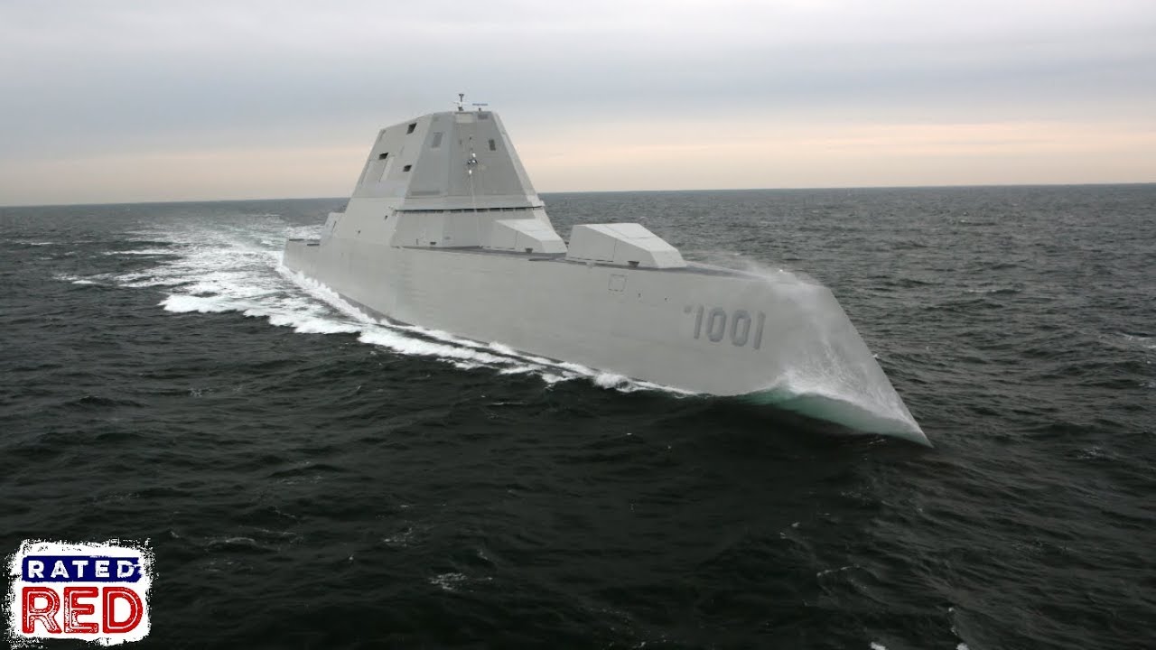 U.S. Navy Welcomes Stealth Destroyer USS Michael Monsoor