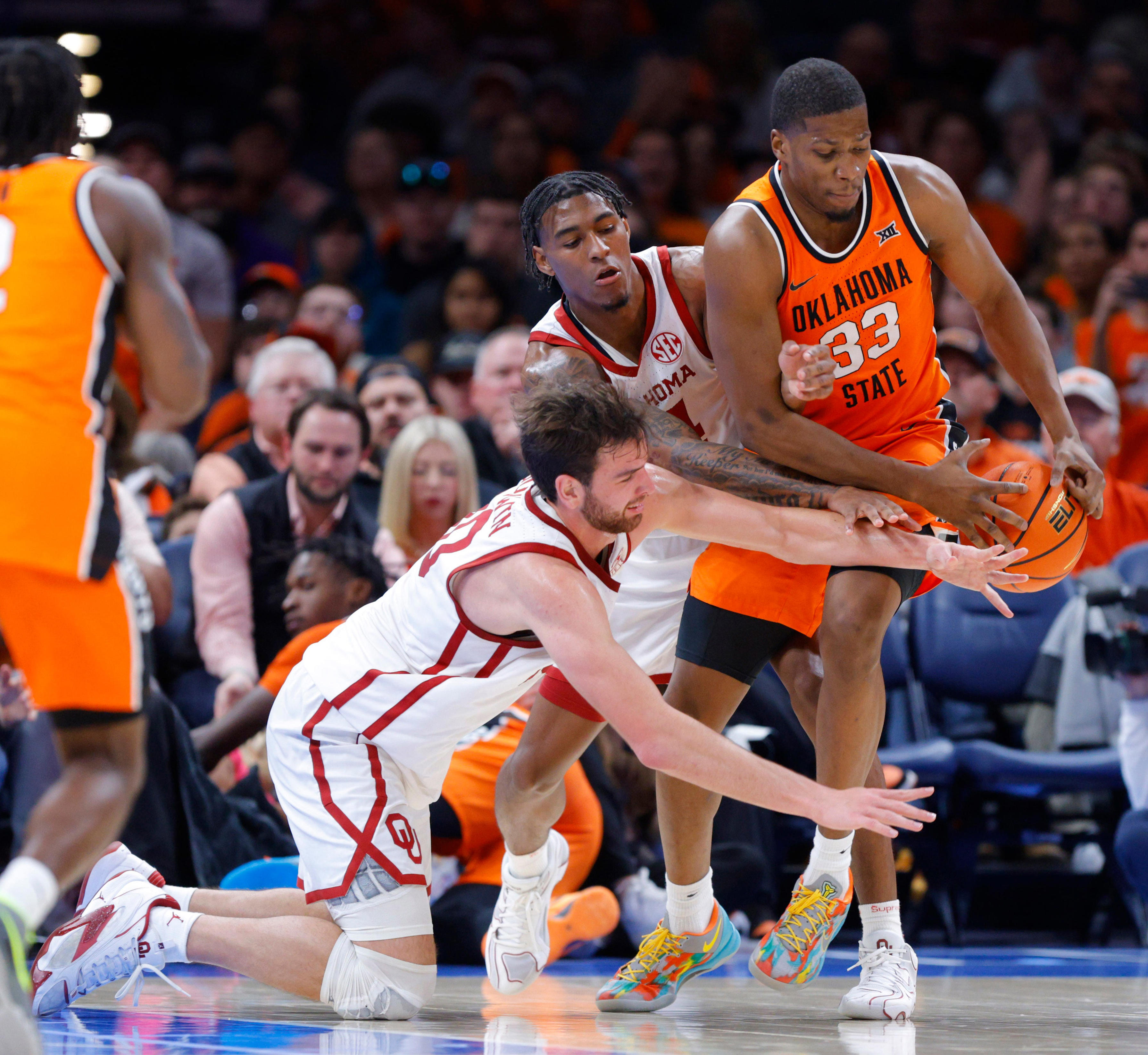 OU basketball's Jalon Moore, Sam Godwin formed unique bond through NCAA ...