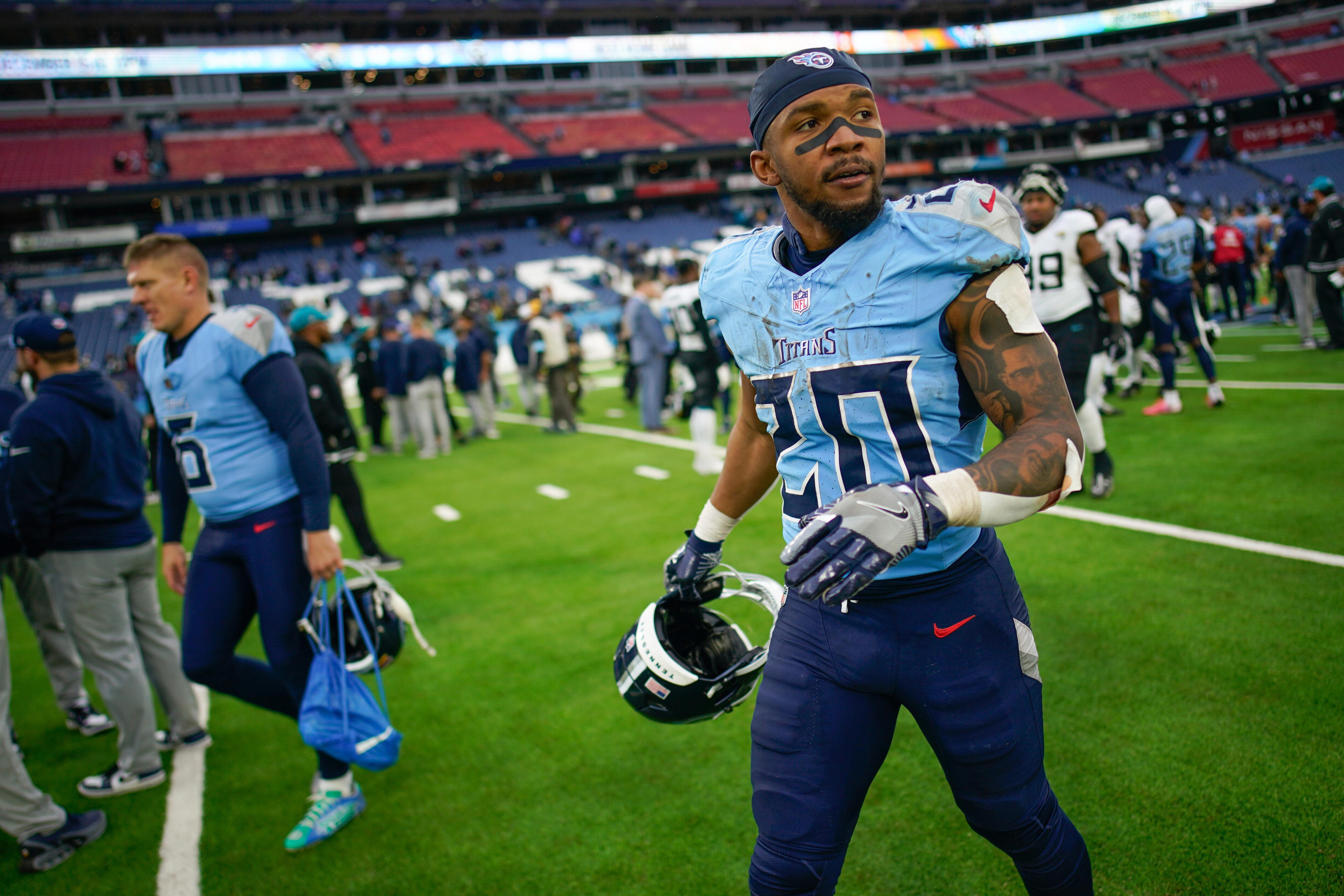 Tony Pollard injury update: Titans running back active, playing vs Bengals