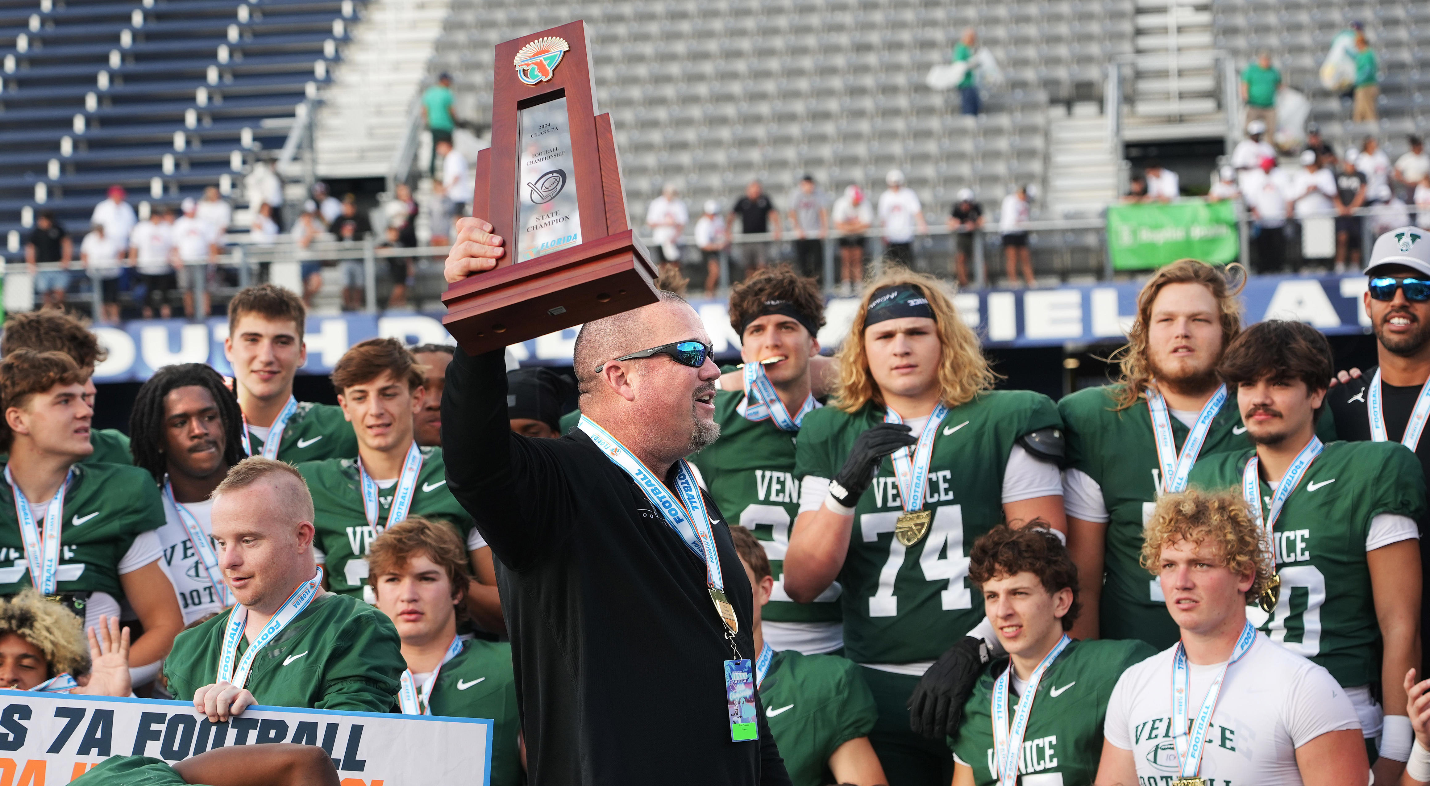 Venice football faces rematch with Lake Mary in state semifinals