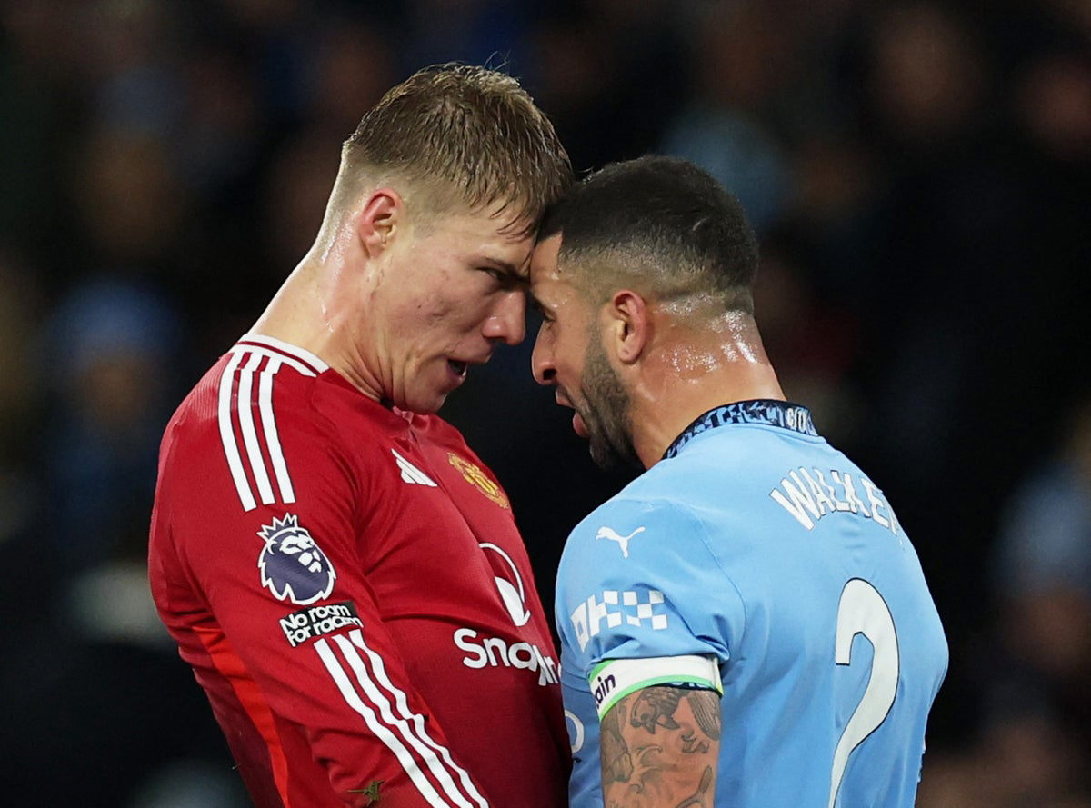 Rasmus Hojlund produces brilliant comeback after Kyle Walker clash ... Rasmus Hojlund produces brilliant comeback after Kyle Walker clash ...