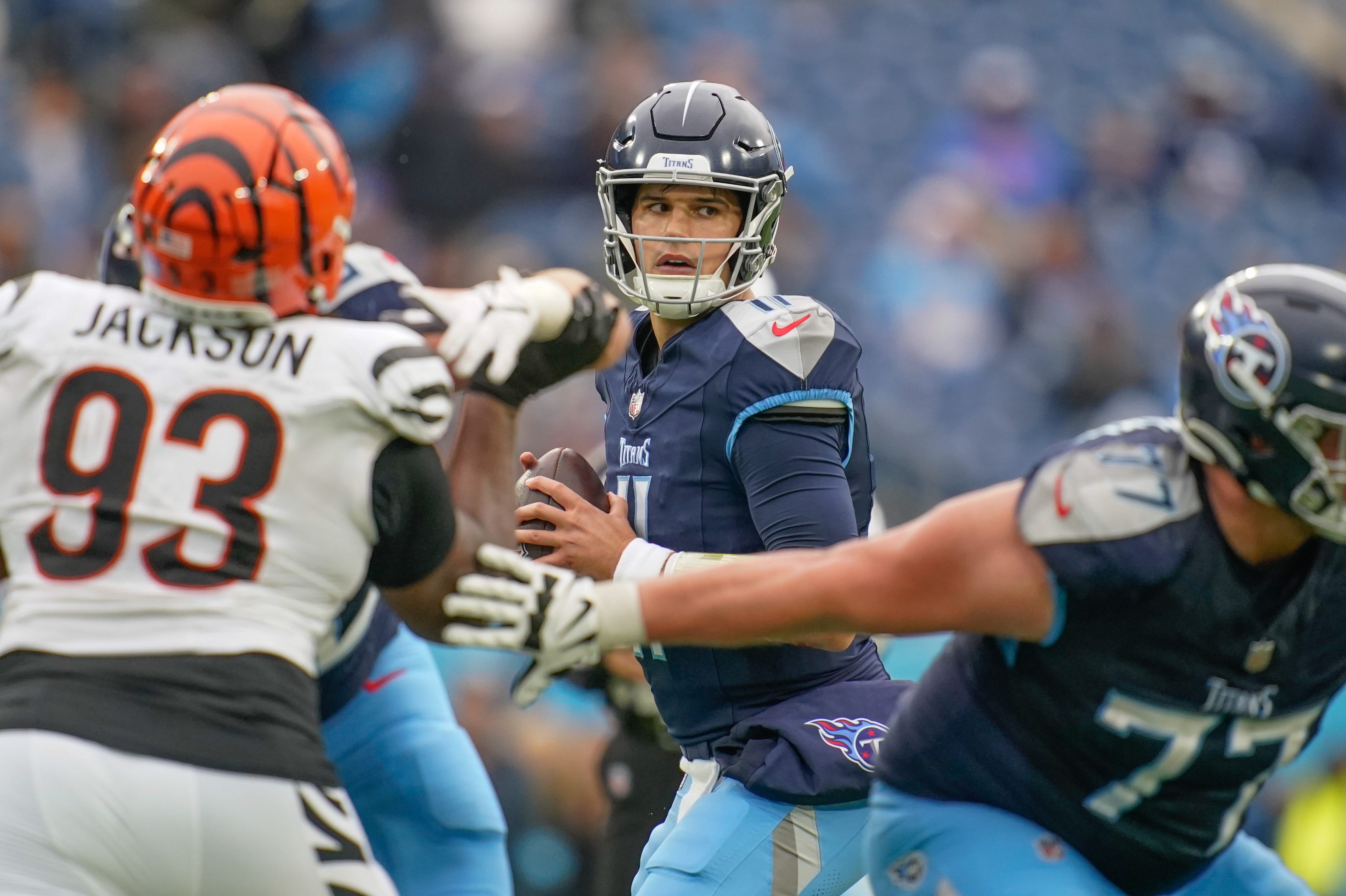 Why Brian Callahan, Tennessee Titans are benching Will Levis for Mason ...
