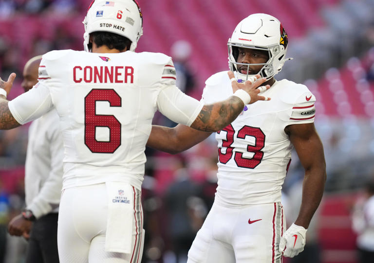 Arizona Cardinals issue injury updates for James Conner and Trey Benson ...