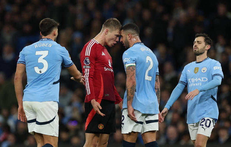 Rasmus Hojlund produces brilliant comeback after Kyle Walker clash ... Rasmus Hojlund produces brilliant comeback after Kyle Walker clash ...