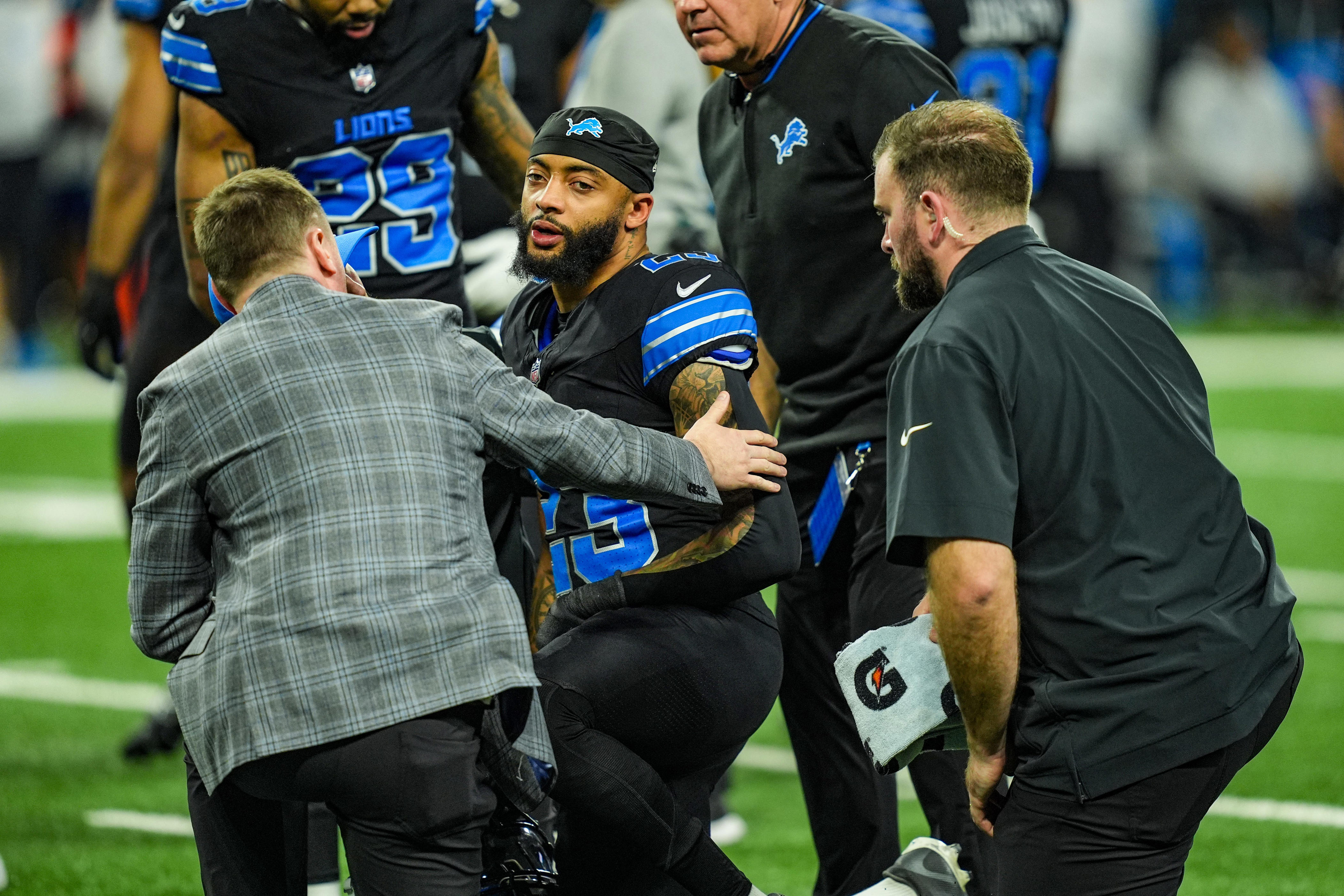 Here are all the Detroit Lions players on injured reserve