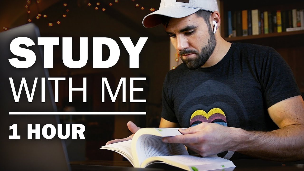 Study with Me: 1 Hour Real-Time Session