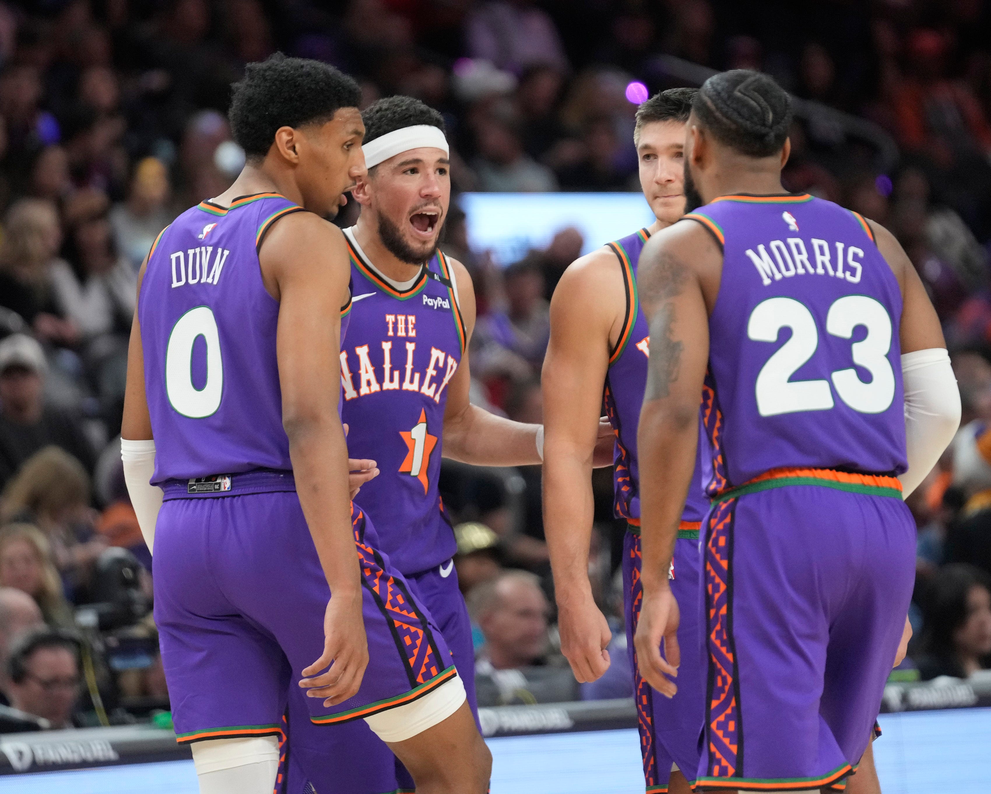 Suns injury update: Devin Booker back; Grayson Allen out with shoulder ...