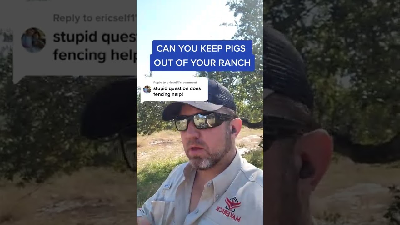 Keeping Pigs Off Your Ranch