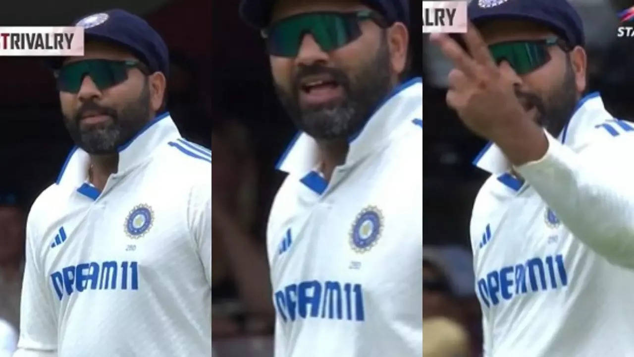 Abbe Sar Main Kuch Hai...: Rohit Sharma Loses Cool At Indian Bowler ... Abbe Sar Main Kuch Hai...: Rohit Sharma Loses Cool At Indian Bowler ...