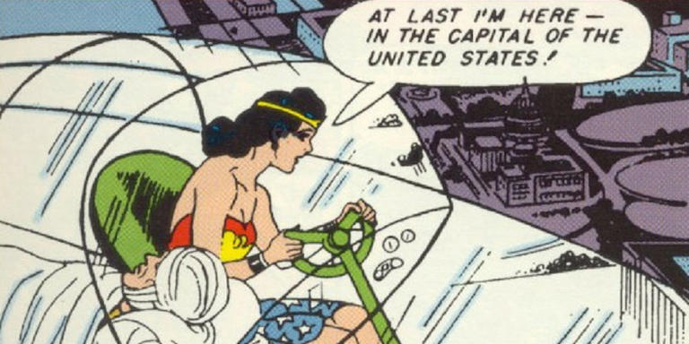 How Real Life Inspired Wonder Woman 1984's Fantastic Invisible Jet