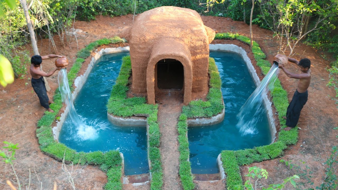 This Hand-Built Mud House With Pool Outshines Modern Mansions and Hotels!
