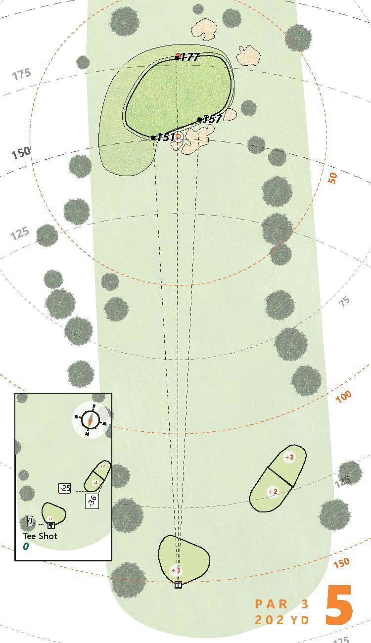 Check the yardage book: Shadow Creek for The Showdown