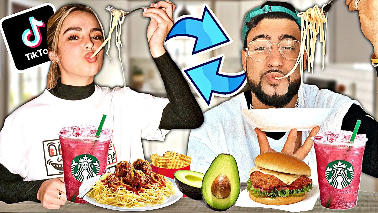 Addison Rae TIK TOK Diet - SWAP for 24 hours