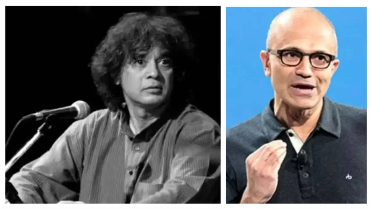Microsoft CEO Satya Nadella pays tribute to Ustad Zakir Hussain: A true ... Microsoft CEO Satya Nadella pays tribute to Ustad Zakir Hussain: A true ...