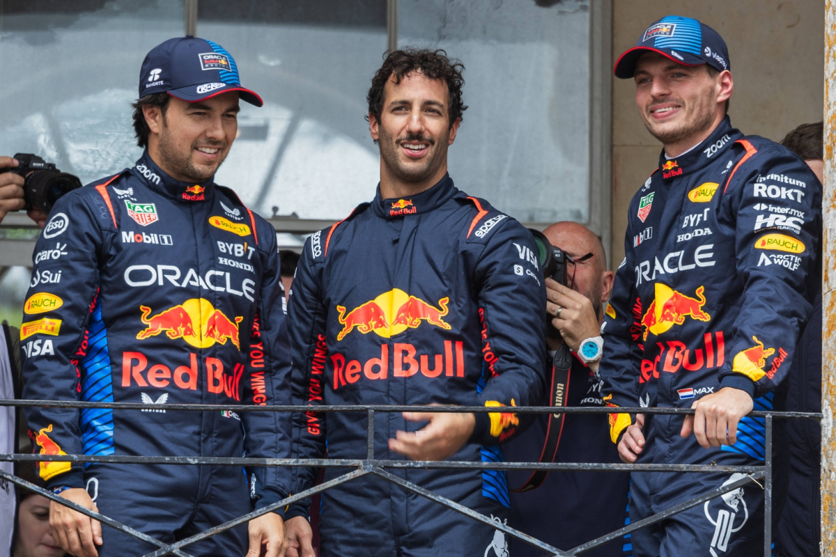 F1 Christmas: 'Elf Maximus' and how Daniel Ricciardo led Max Verstappen ...