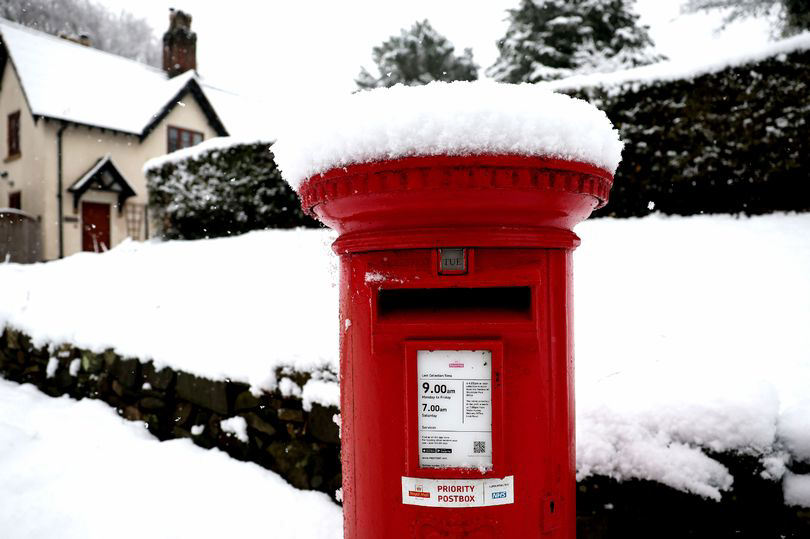 Royal Mail issues warning over last postage dates before Christmas Royal Mail issues warning over last postage dates before Christmas