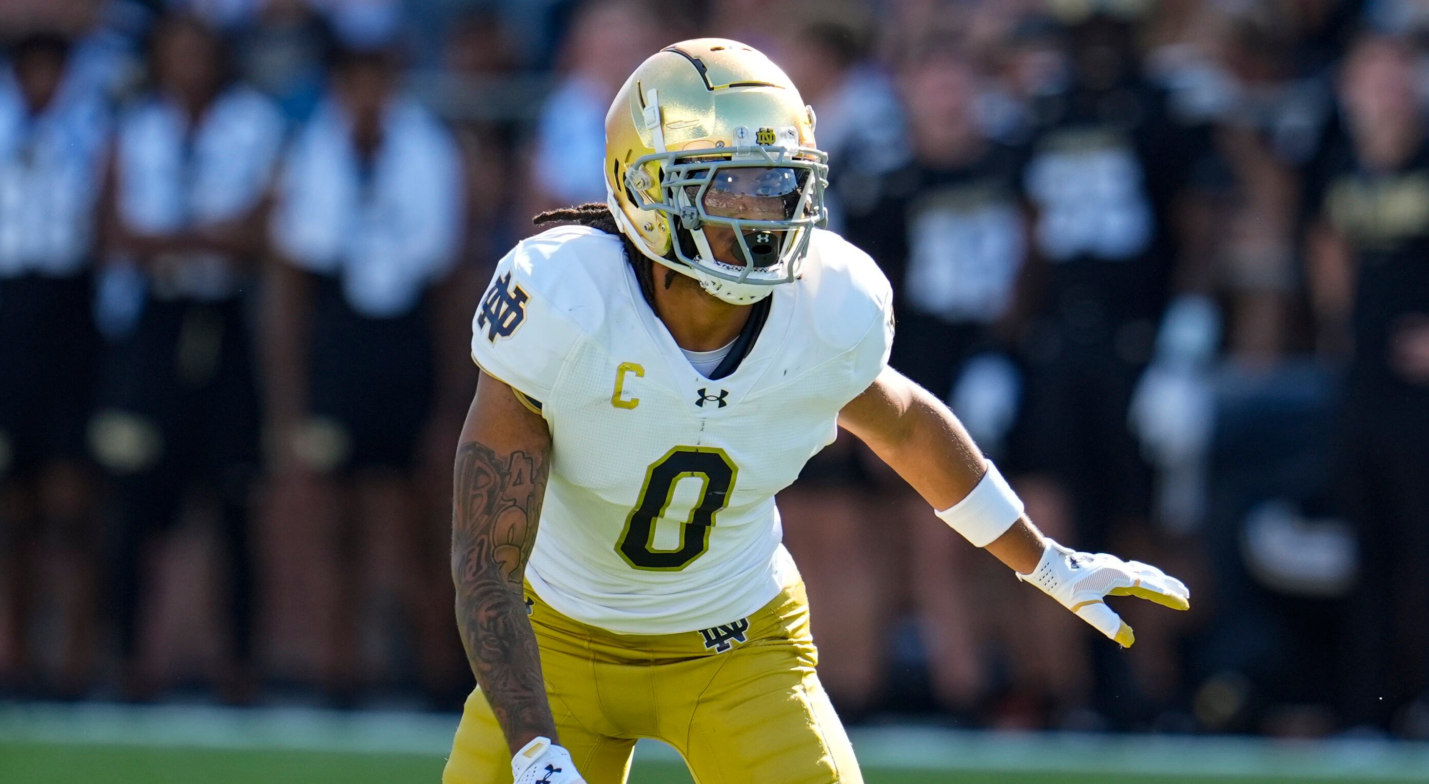 Notre Dame safety Xavier Watts drafted 96th overall in NFL Draft by ...