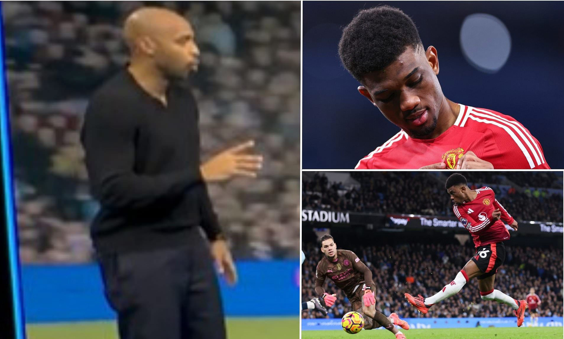 Fans stunned by what Thierry Henry points out about Amad Diallo's ... Fans stunned by what Thierry Henry points out about Amad Diallo's ...
