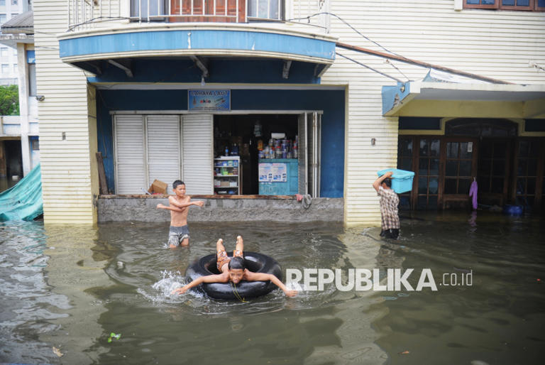 Banjir Rob di Pesisir Jakarta Bukan karena Curah Hujan Tinggi