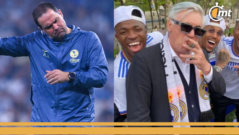 A lo Ancelotti; André Jardine recrea el icónico festejo del DT italiano A lo Ancelotti; André Jardine recrea el icónico festejo del DT italiano
